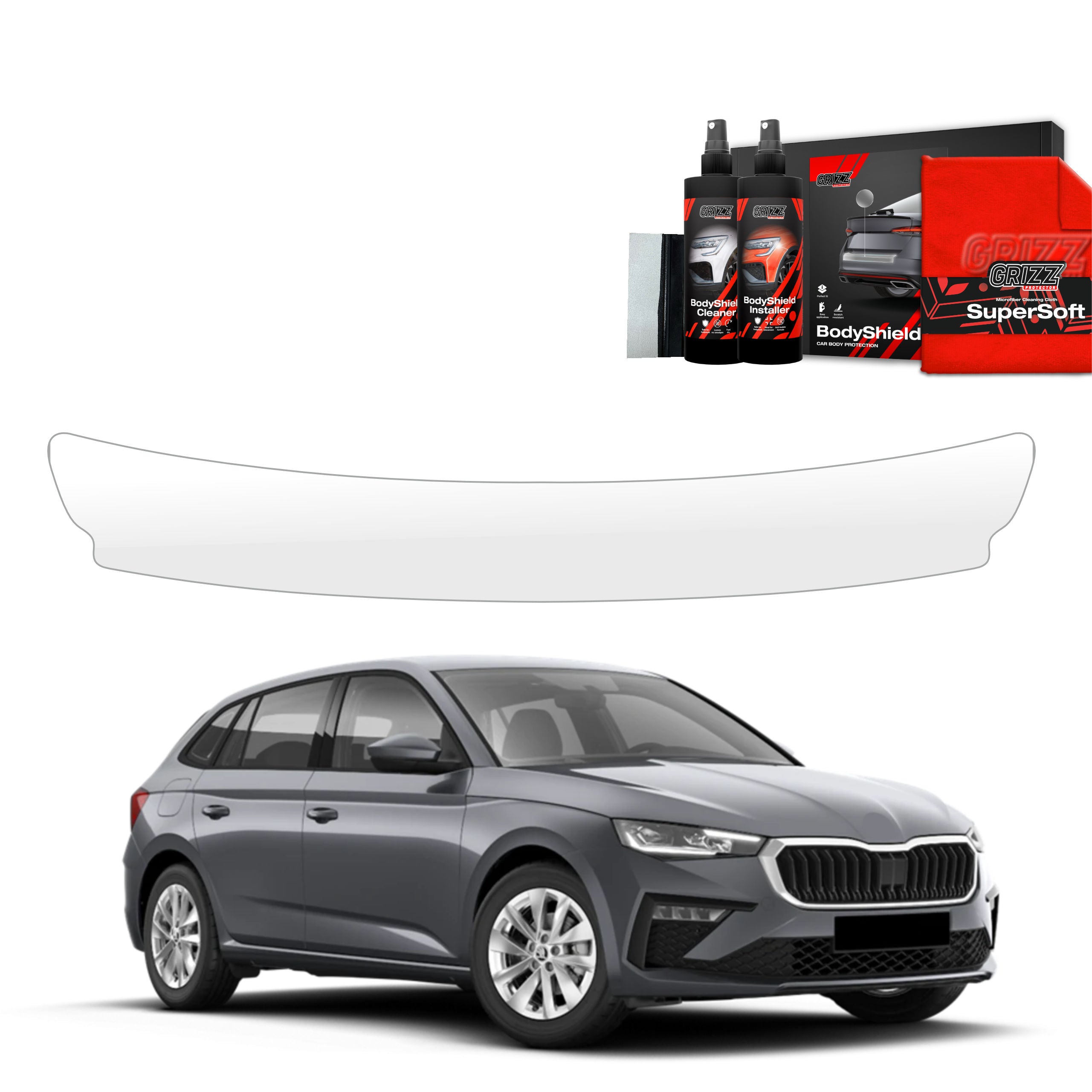 Protective film for loading edge - Skoda Scala (2023- 2025) – Grizz Protector