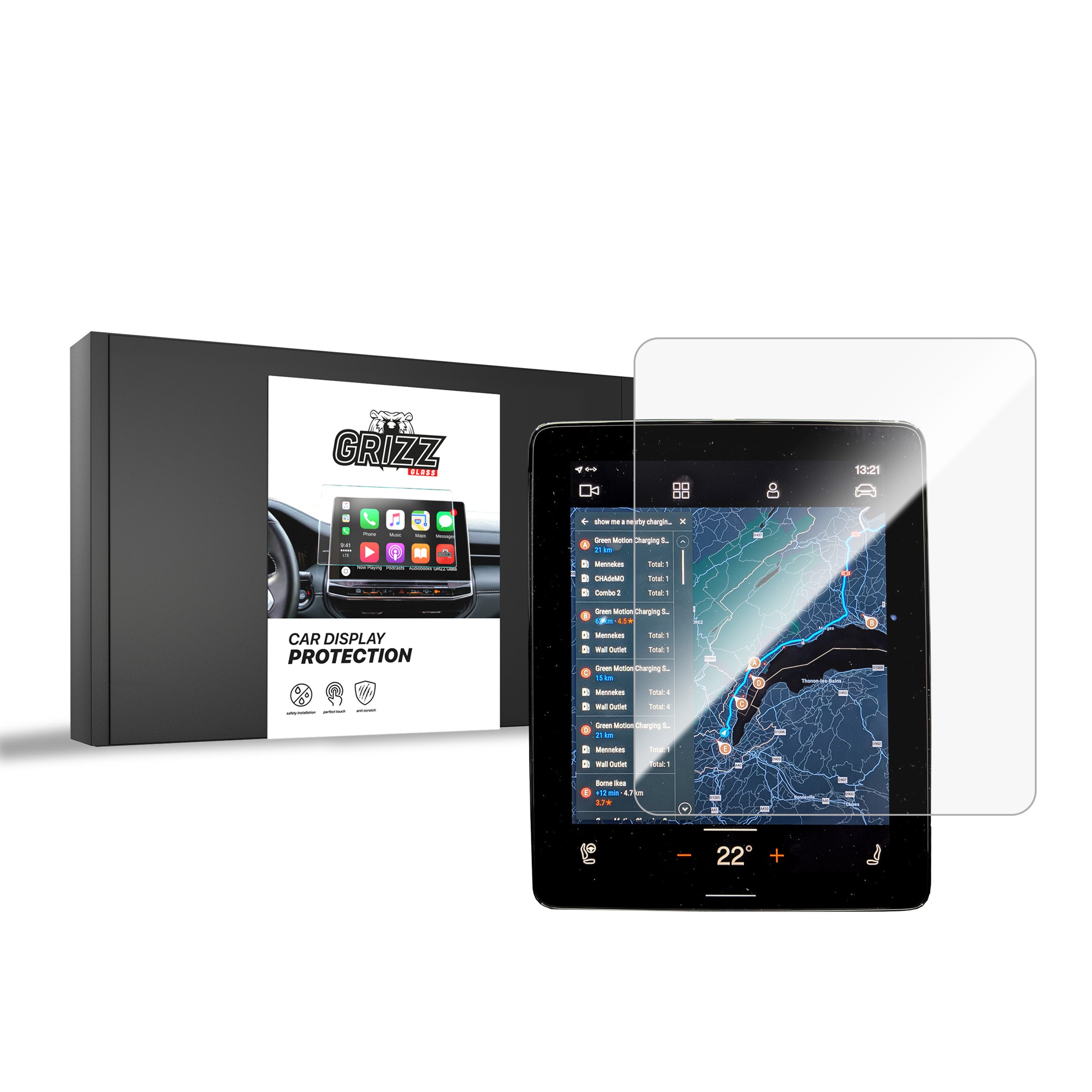 Screen protector for Polestar 2 (2021-2025) – Grizz Protector