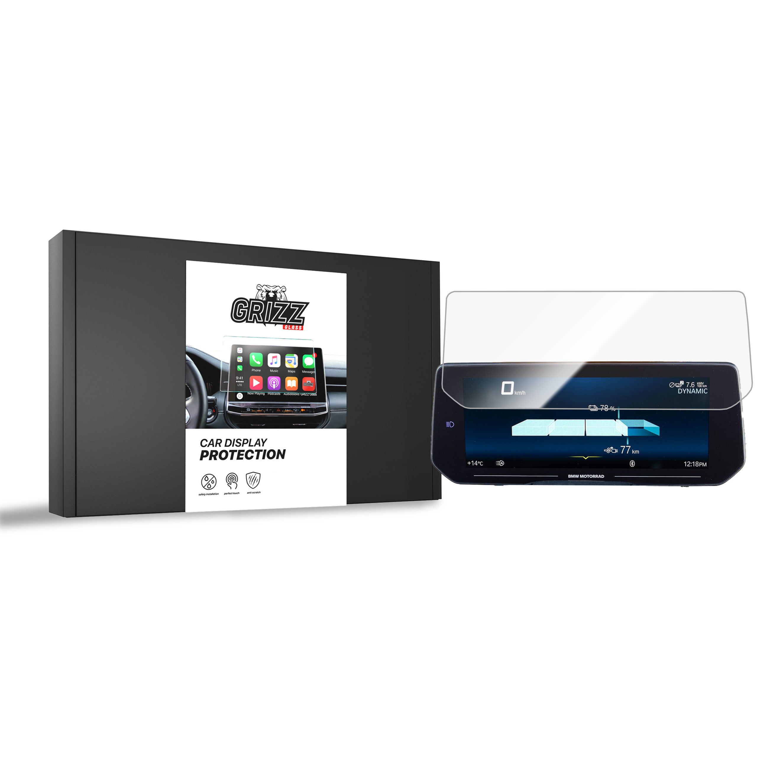 Screen protector for BMW R 1250 RT 10.25" TFT (2021-2025) – Grizz Protector