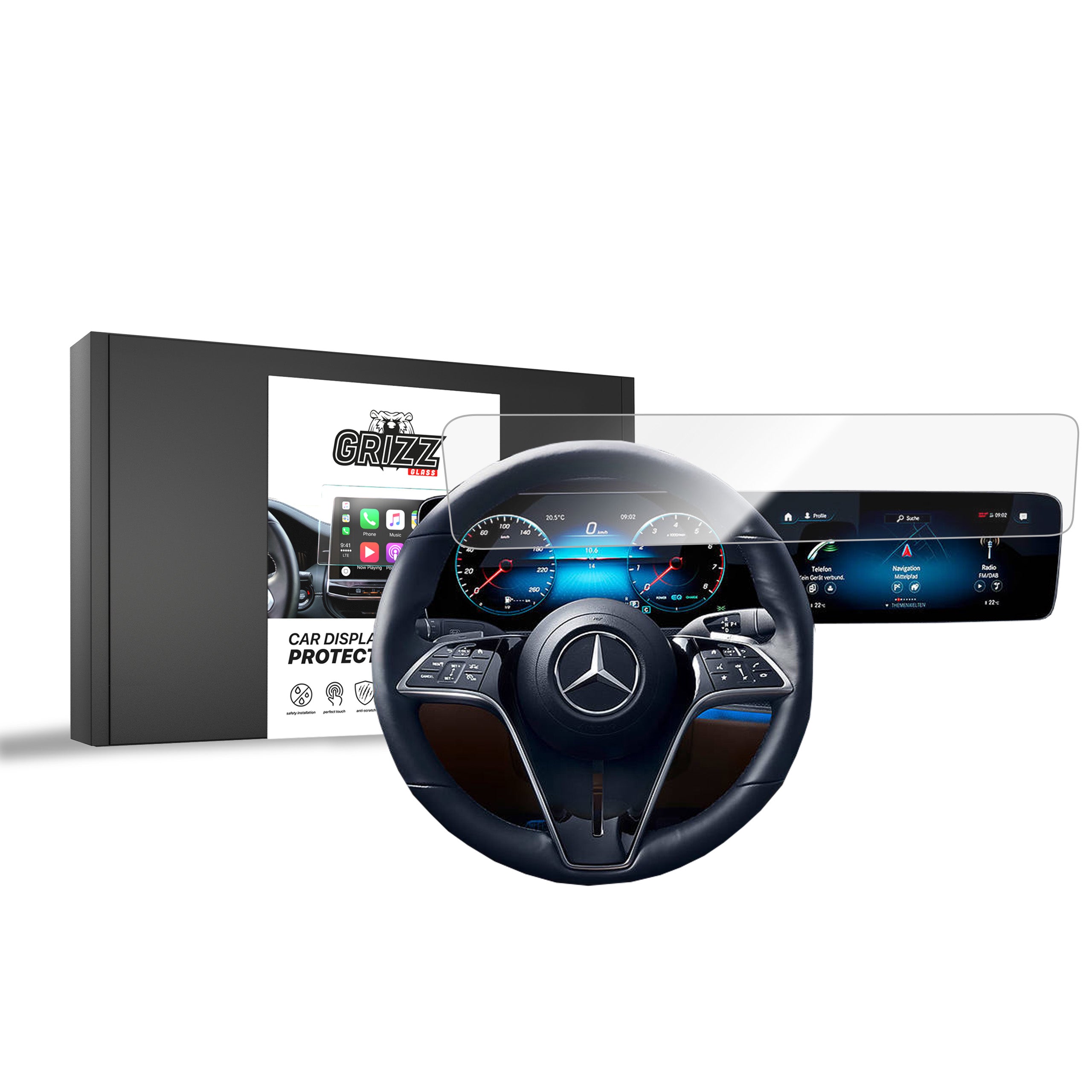 Display protection film for Mercedes CLS C257 (2018-2023) – Grizz Protector