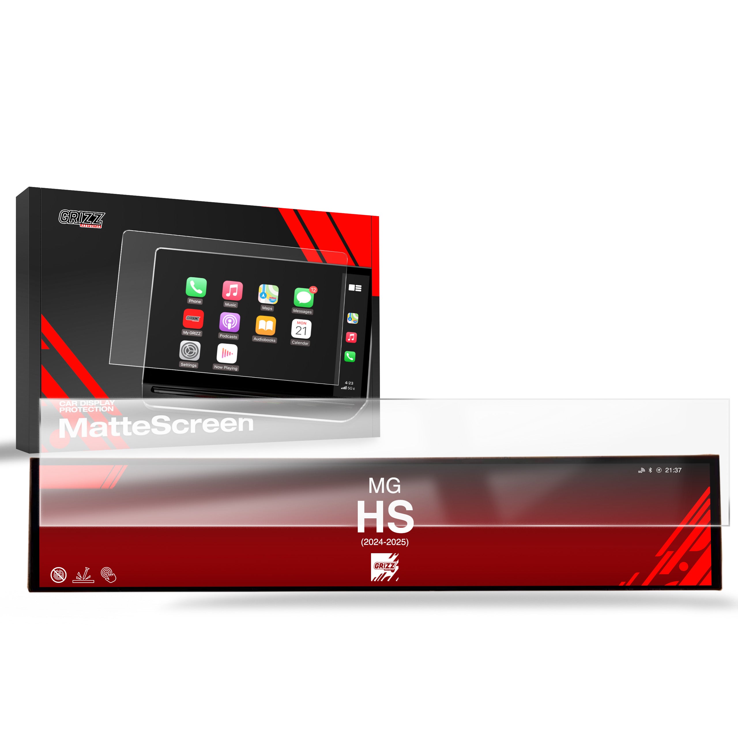 Screen protection film for MG HS 12.3" (2024-2025) – Grizz Protector