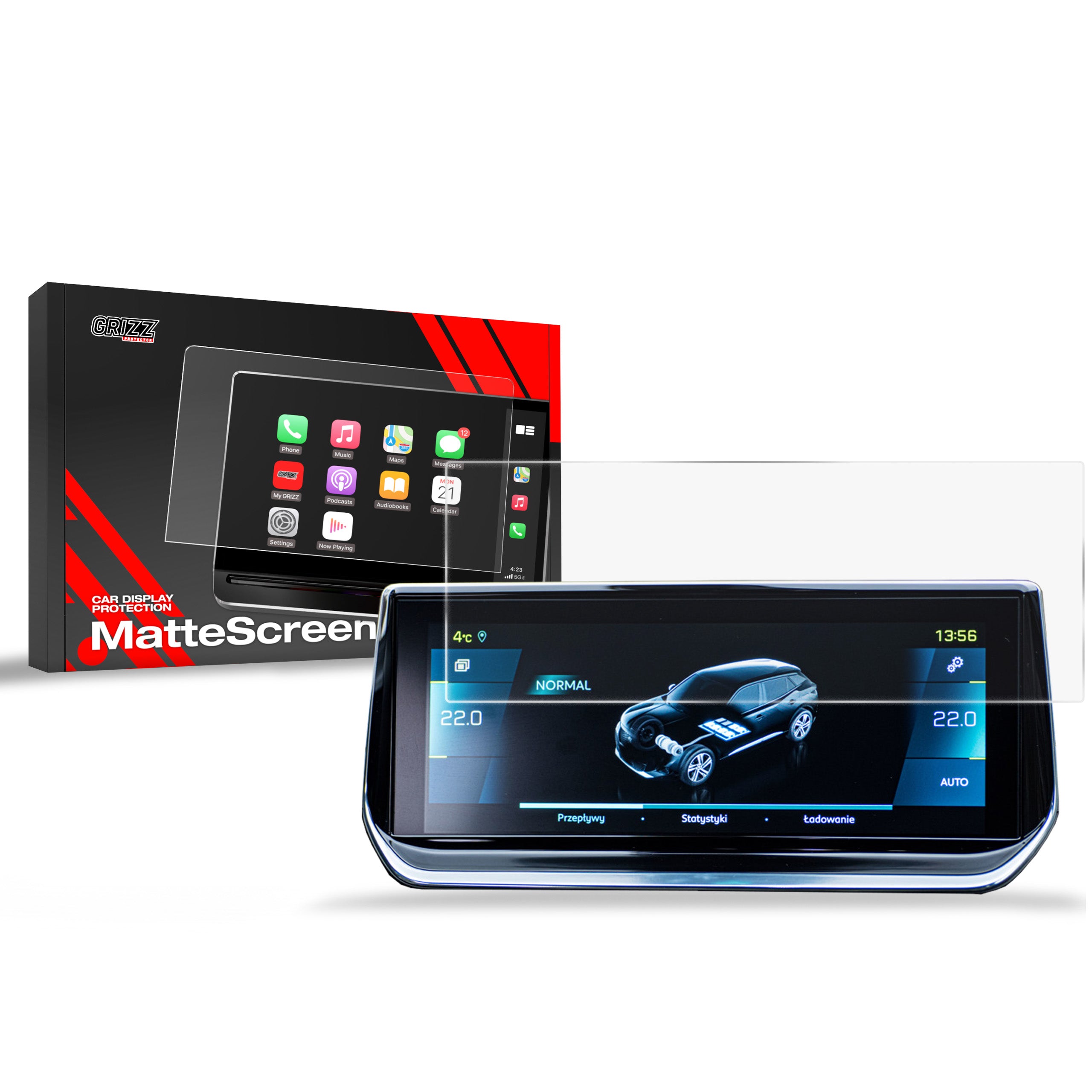 Display protection film for Peugeot 2008 2 10.25" (2019-2025) – Grizz ...