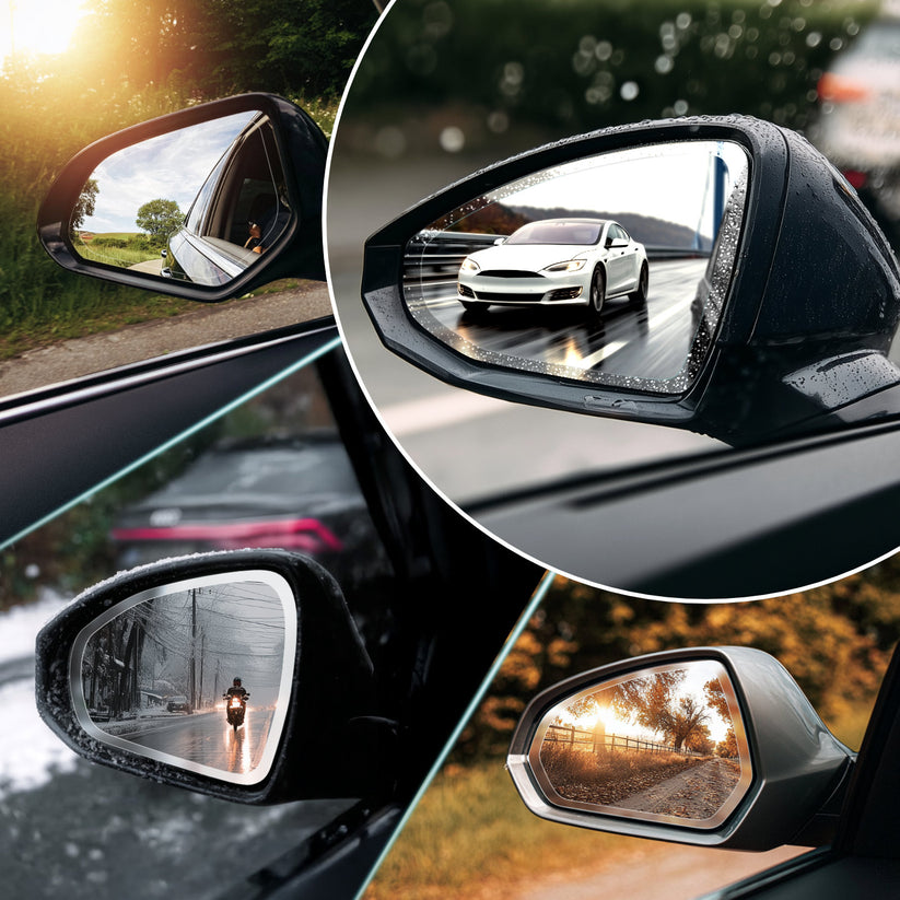 Rain protection film for exterior mirrors - Toyota Avensis Wagon (2003 ...