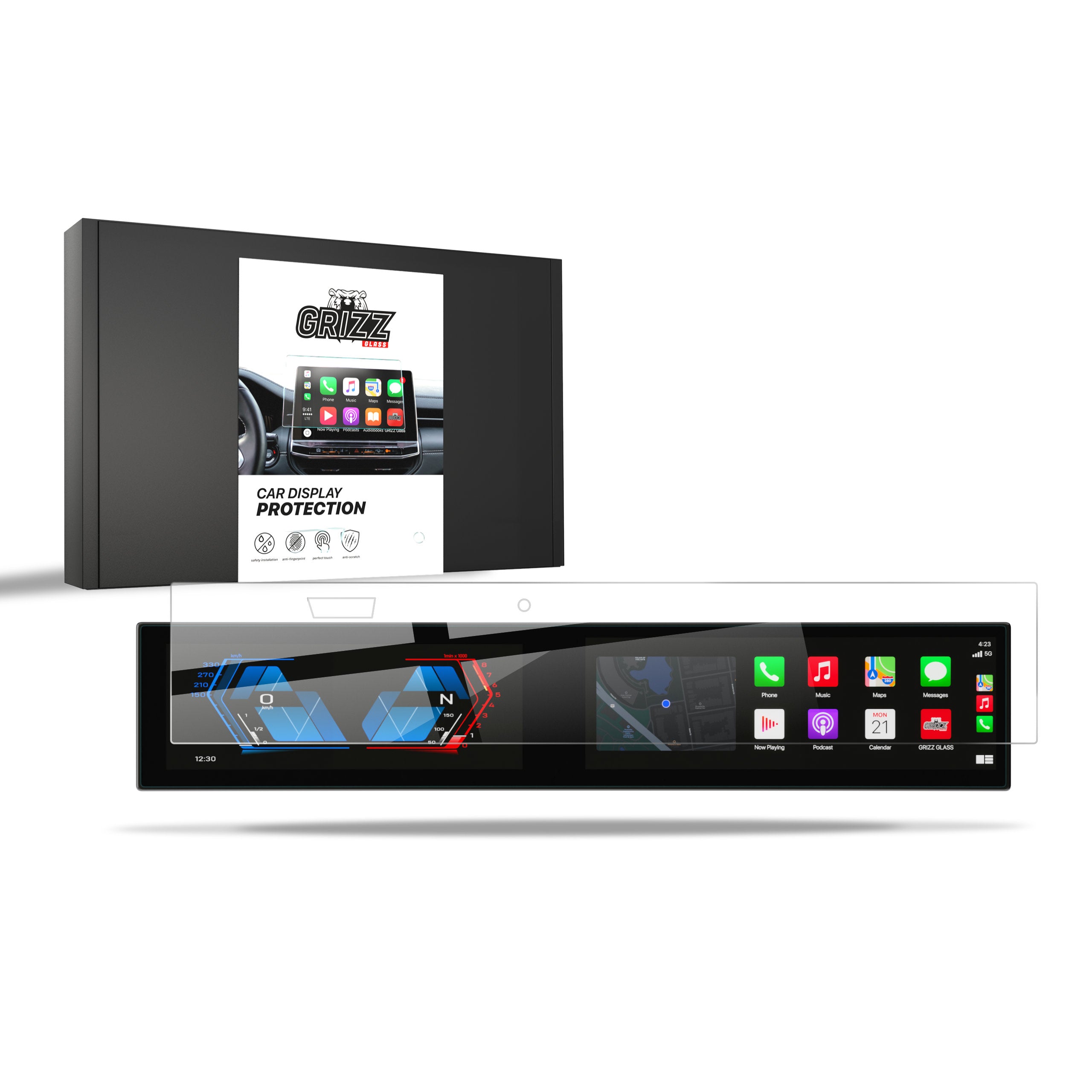 Display protection film for BMW X7 G07 Sensor (2023-2025) – Grizz Protector